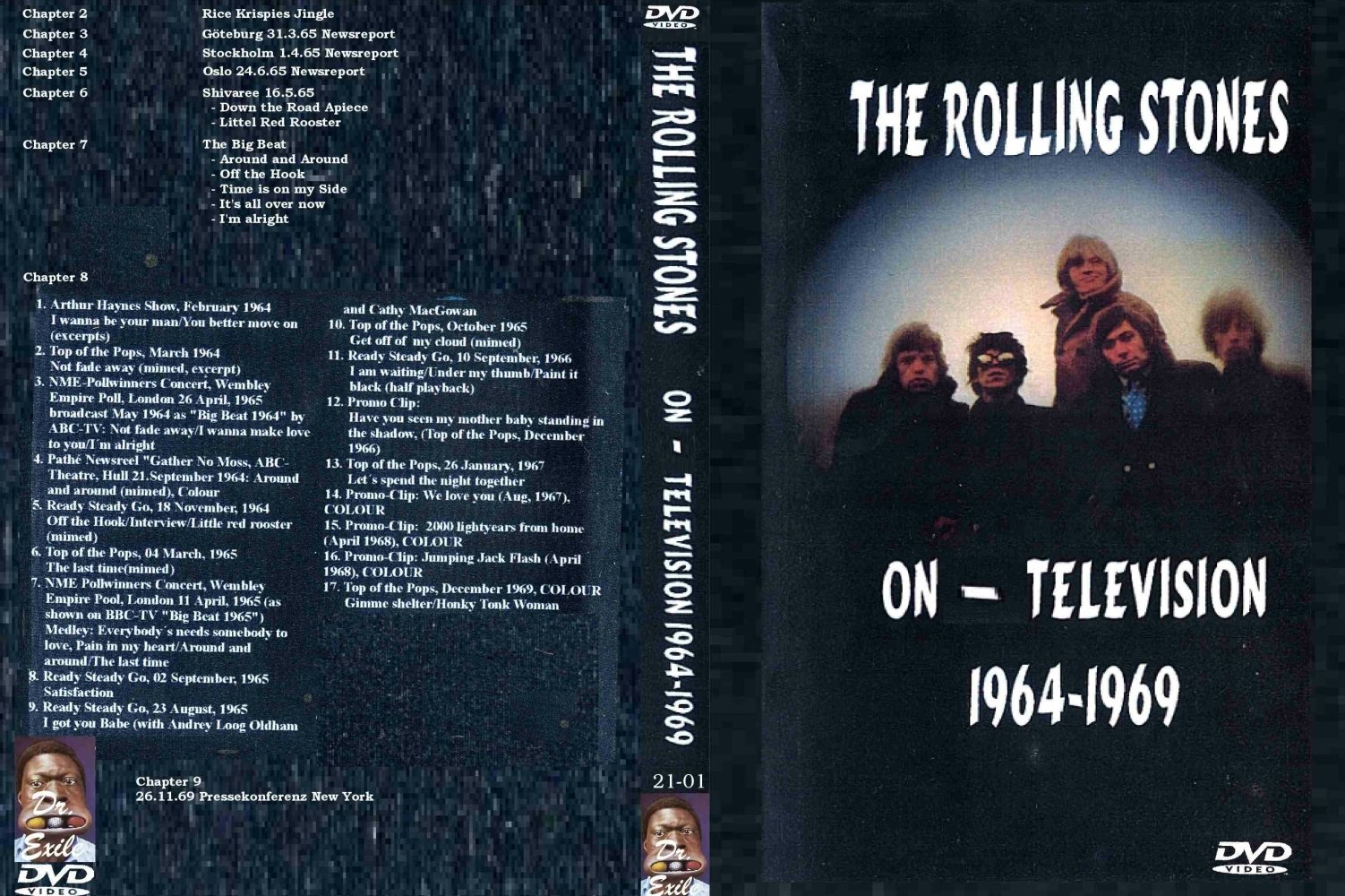 BANCA DO ROCK Rock Concert DVD: 1241 - DVD THE ROLLING STONES - BOOTLEG